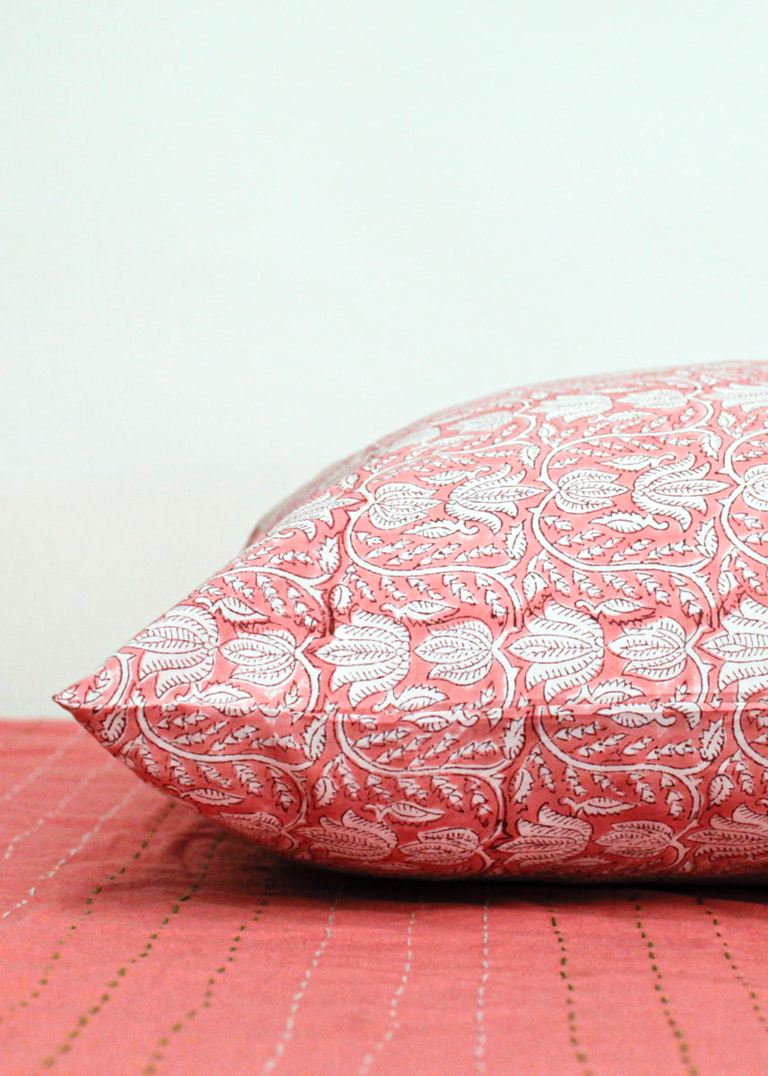 PILLOWCASE FLORAL TULIP